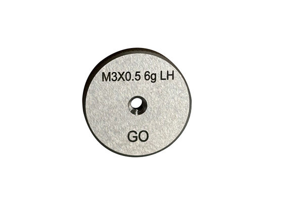 Accurate M3.0 LH Thread Ring Gauge For Checking Thread With GO And NOGO ...