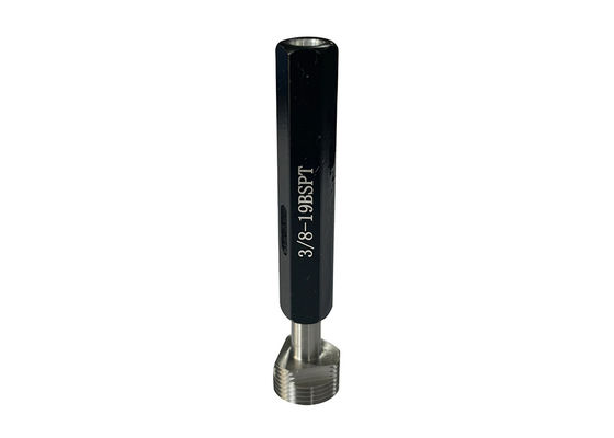 3/8-19 BSPT Pipe Taper Thread Plug Gauge for Mechanical Connections and ...