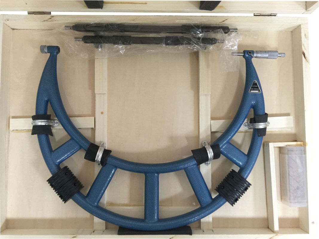 300-400mm Wide Range Outside Diameter Micrometer With Interchangeable ...