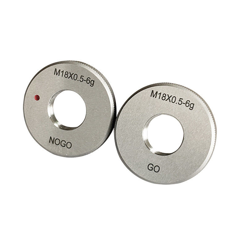 Range M18 Metric Thread Ring Gages GO And NO GO Types