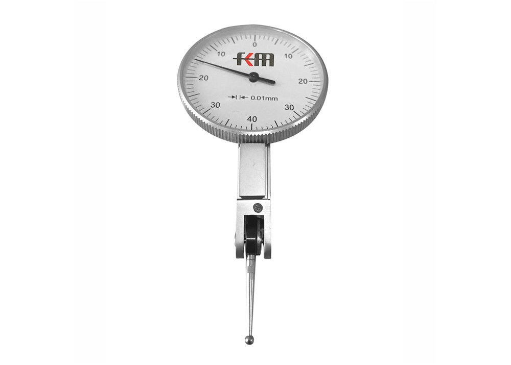Metric Measurement 0-0.8mm Dial Test Indicator Gauge For Lathe Machine