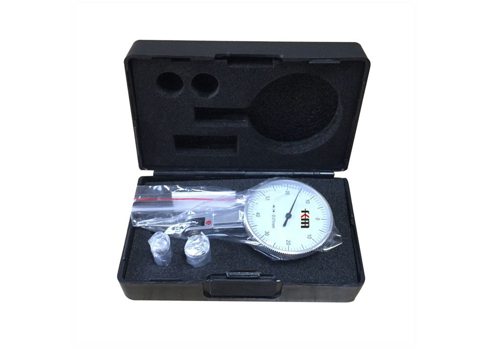 Metric Measurement 0-0.8mm Dial Test Indicator Gauge For Lathe Machine