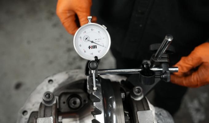 The application of dial indicator