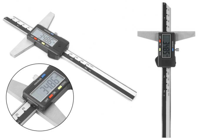 What is the smallest hole depth that a depth gauge can measure ...