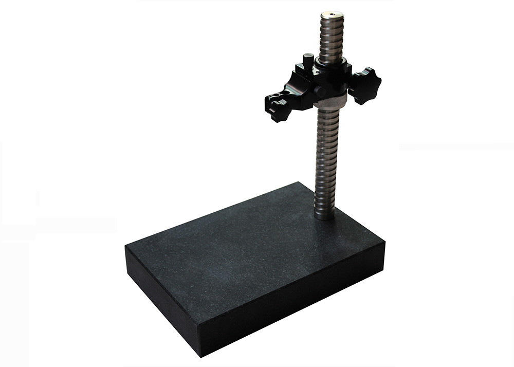 Granite Base Comparator Stand with Threaded Column
