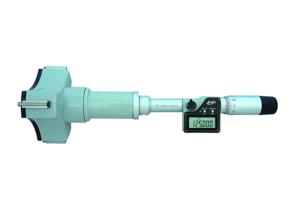 100-125mm IP65 Protection Degree Digital 3 Point Internal Micrometer