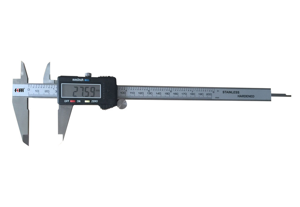 Large LCD 0-200mm/0-8'' Digital Caliper Economical Caliper Machine Tools