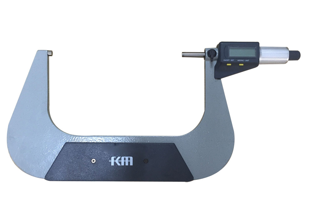 150-175mm Digital Outside Micrometer With Carbide Anvil And Large LCD ...