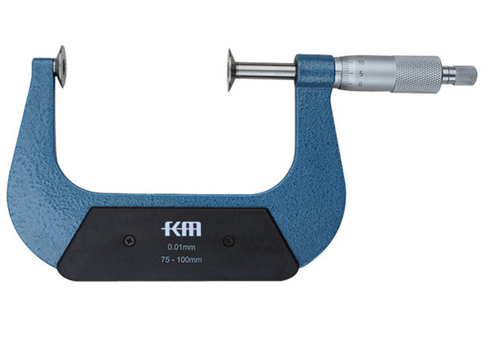 75-100mm Disk Micrometers for Precise Measurement of Disc-Shaped ...
