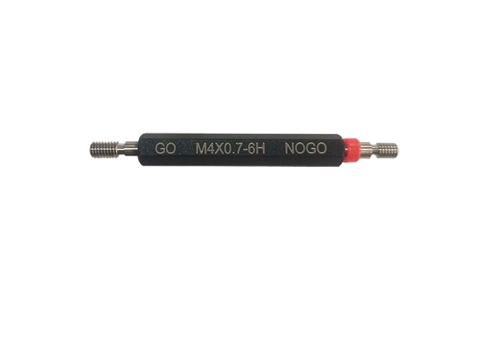 GO And NOGO M4.0 Metric Plug Gauge With Pitch 0.7 For Threaded Parts ...