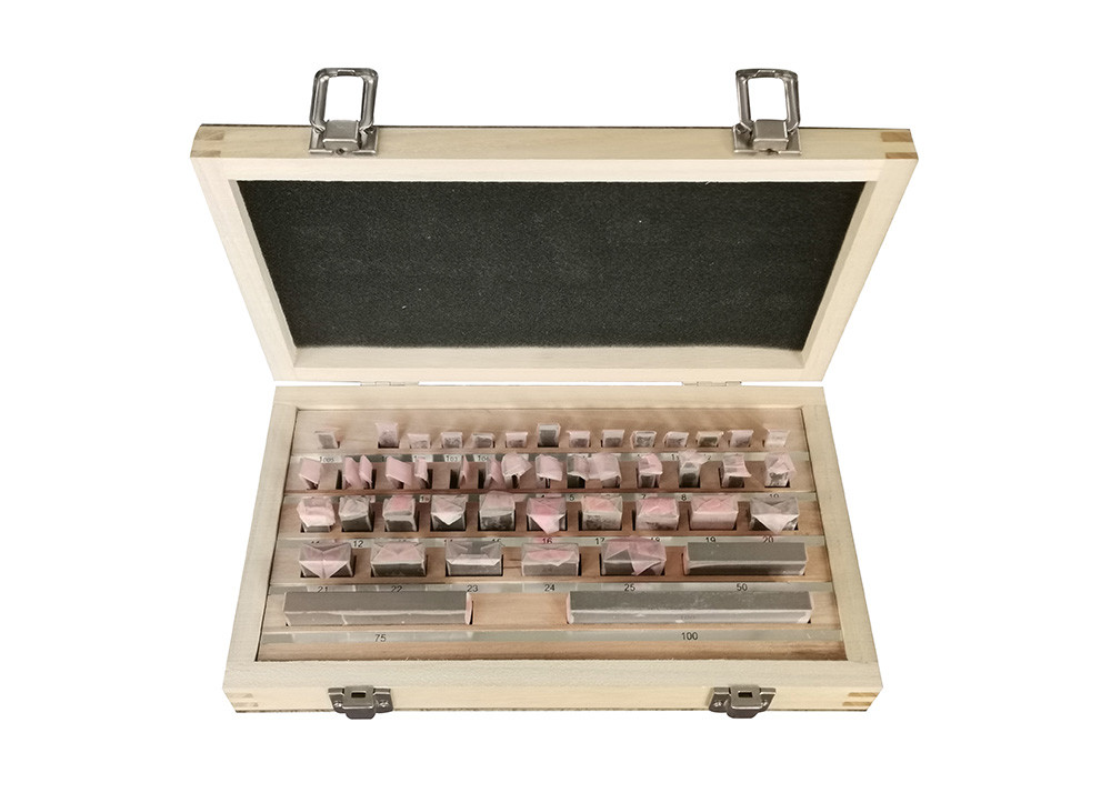 47Pcs Steel Metric Rectangular Gauge Blocks With Grade 0 For Precision ...