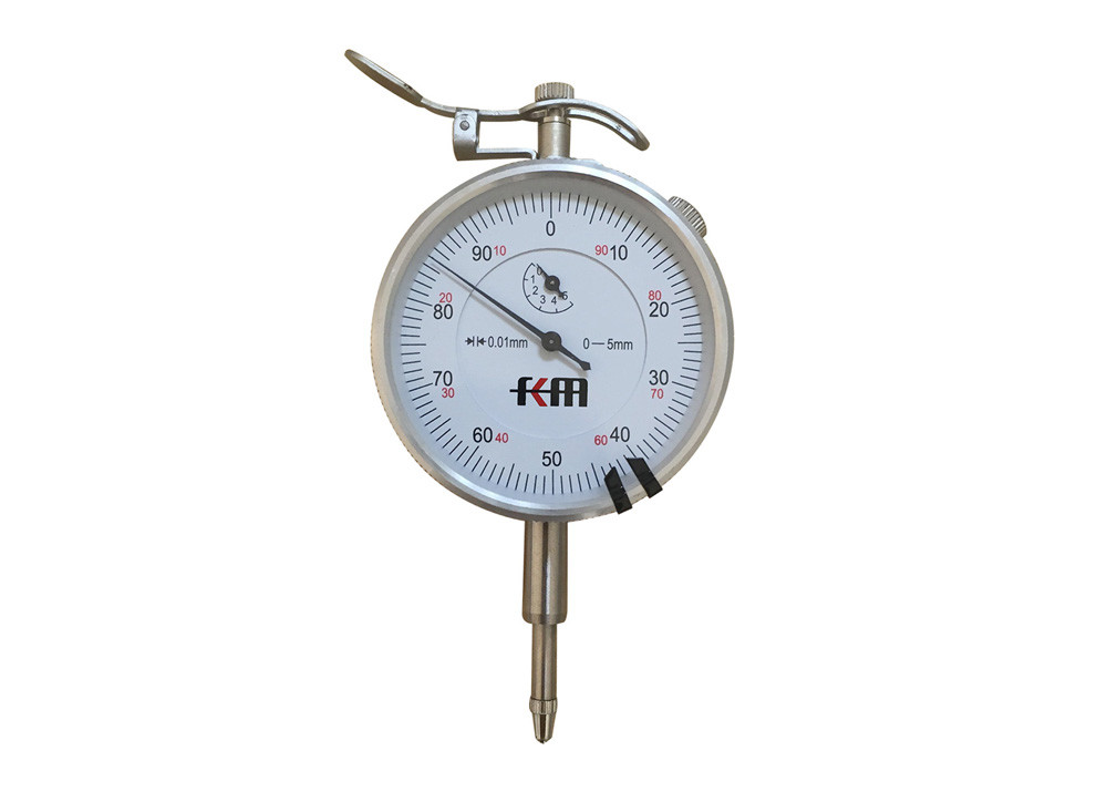 0-5mmx0.01mm Mechanical Dial Indicator with Lifting Lever on The Left