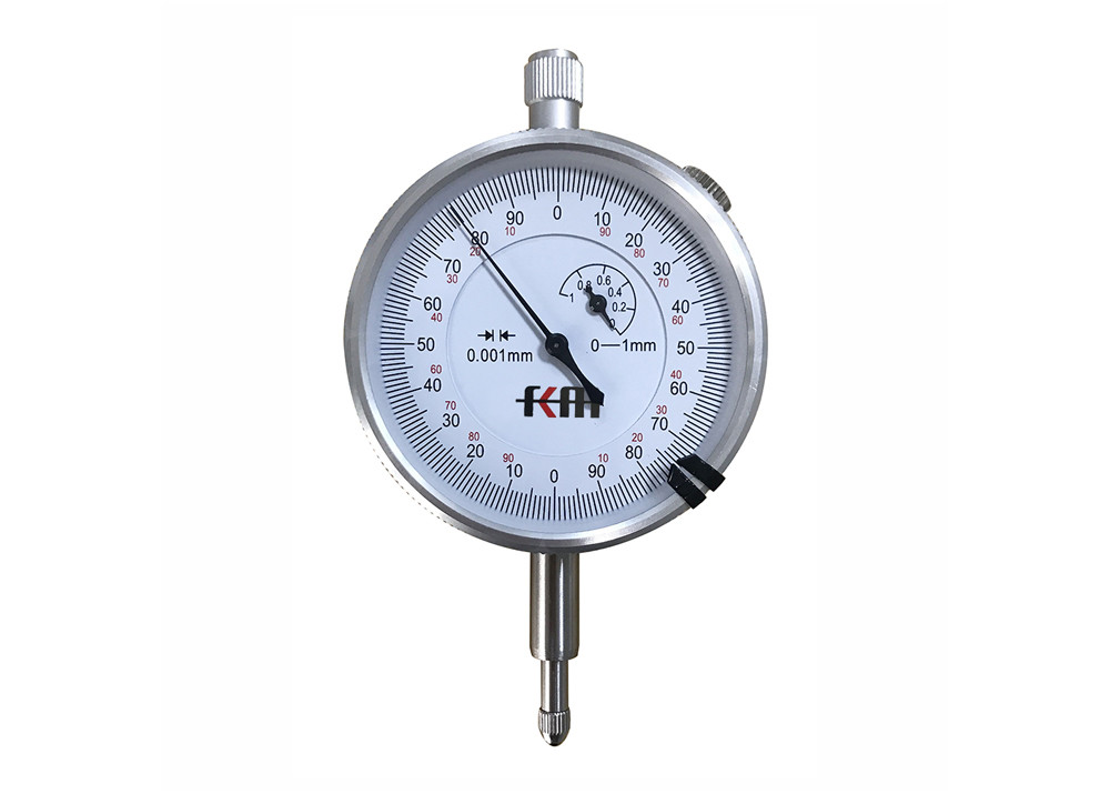 0-1mm High Precision Dial Indicator, 8 Jewels Shockproof with Reading 0 ...