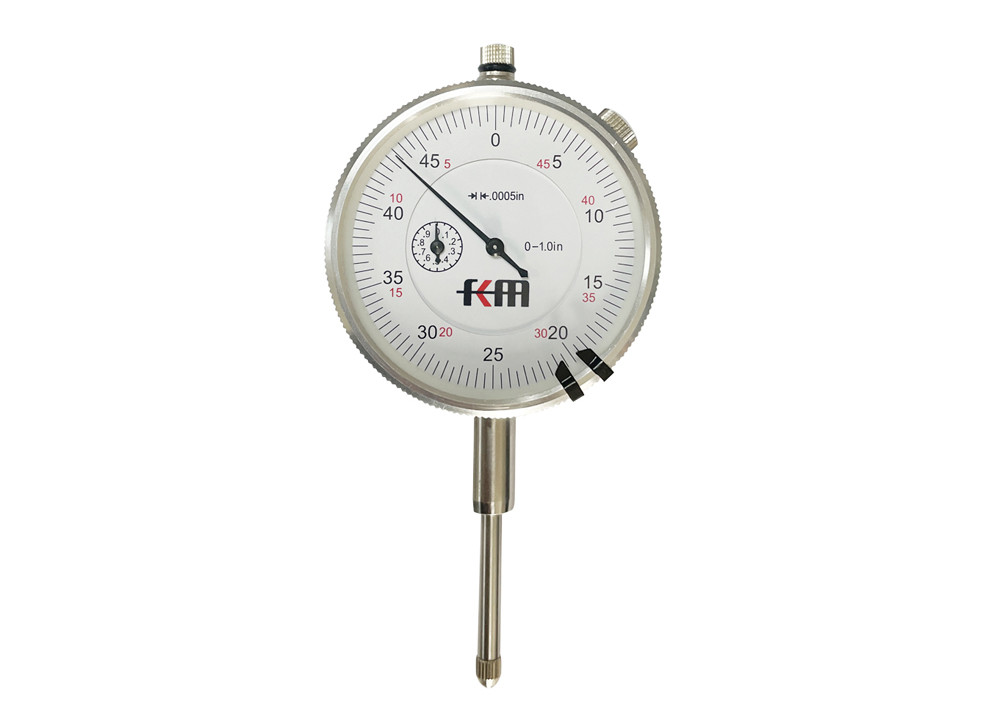 KM 0-1" Dial Indicator with 0-50 Dial Reading and High Precision 0.0005 ...