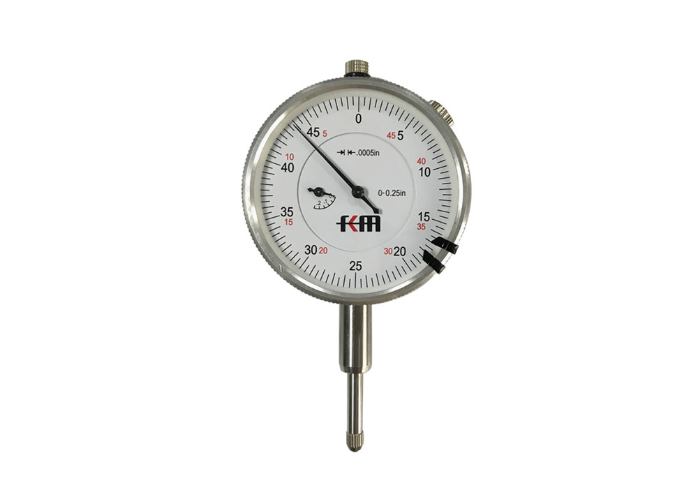 0-0.25" Range, 0-50 Dial Reading, 0.0005" Graduation Inch Dial ...