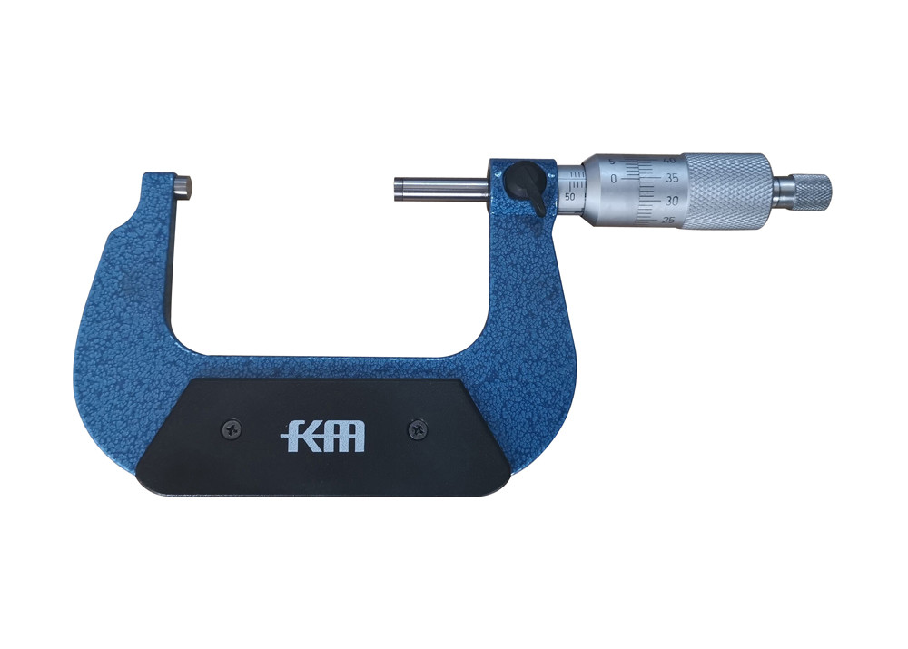 50-75mmx0.001mm Outside Micrometer With Ratchet Thimble