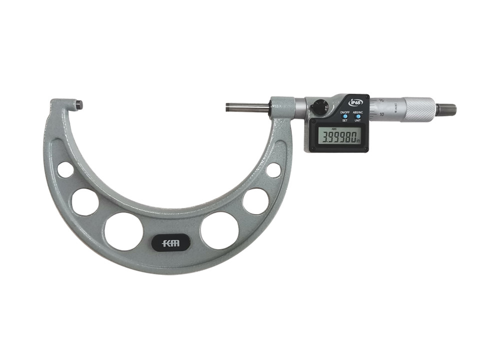 4-5'' IP65 Digital Outside Micrometer with Large LCD Display