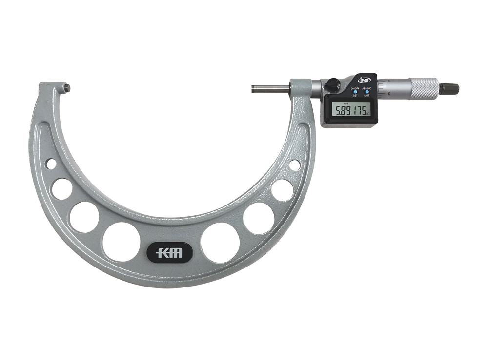 6-7" IP65 High Grade Digital Outside Micrometer with LCD Display