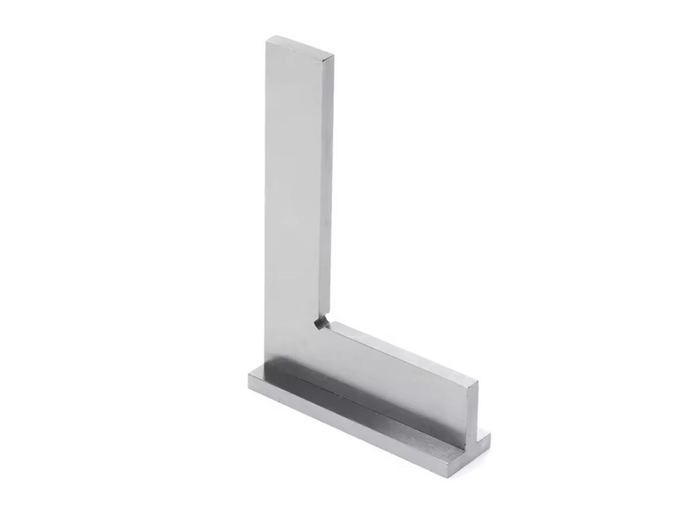 DIN 875 Grade 0 Machinist Square - 90° Precision Measuring Tool