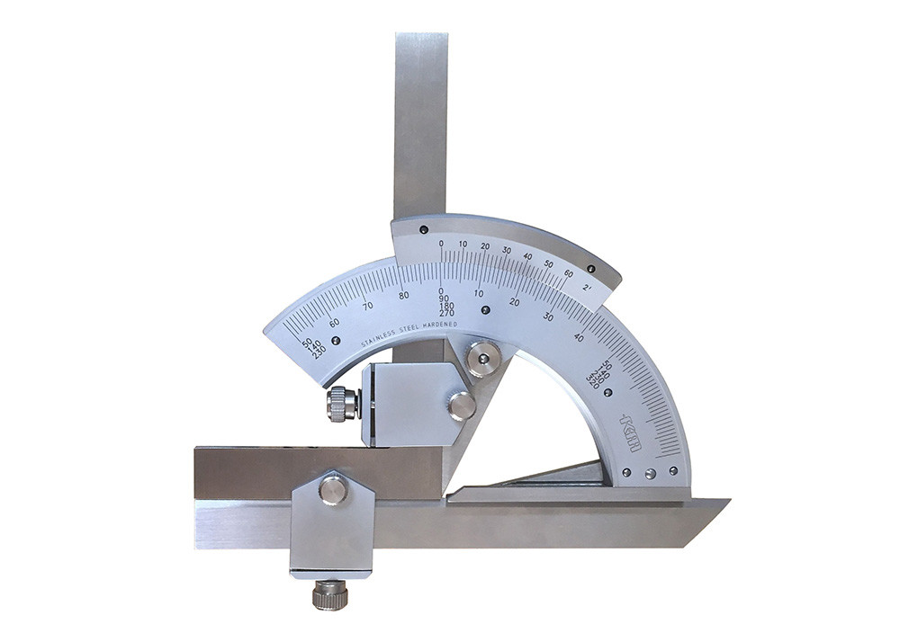 0–320 Degree Bevel Protractor Angle Measurement Tool