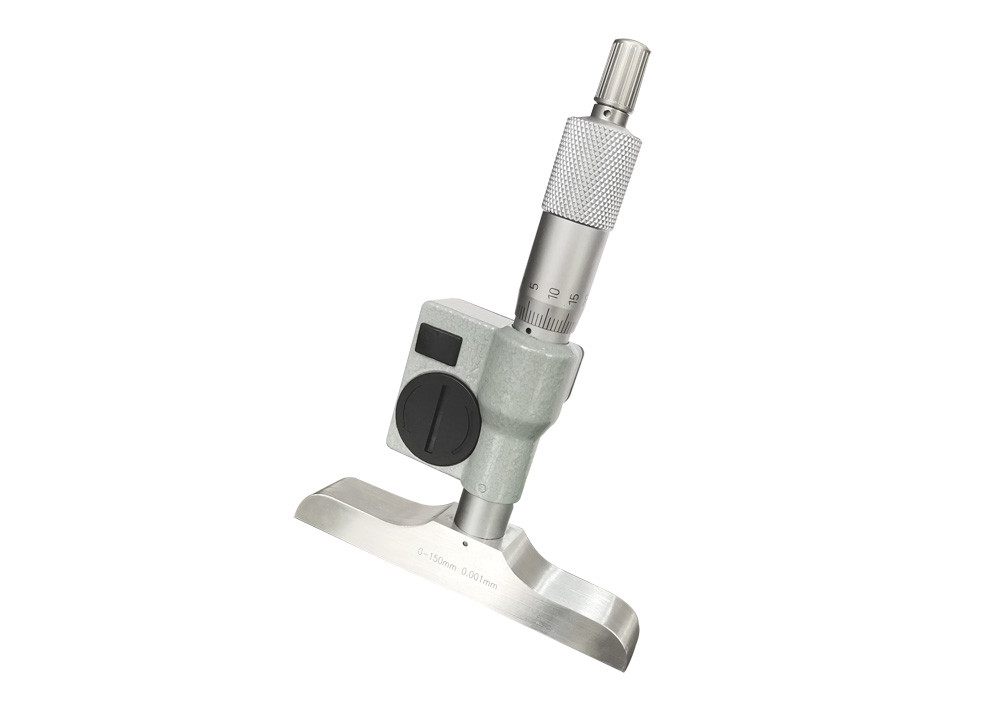 Digital Depth Micrometer 0-150mm with Interchangeable Rods for Wide ...