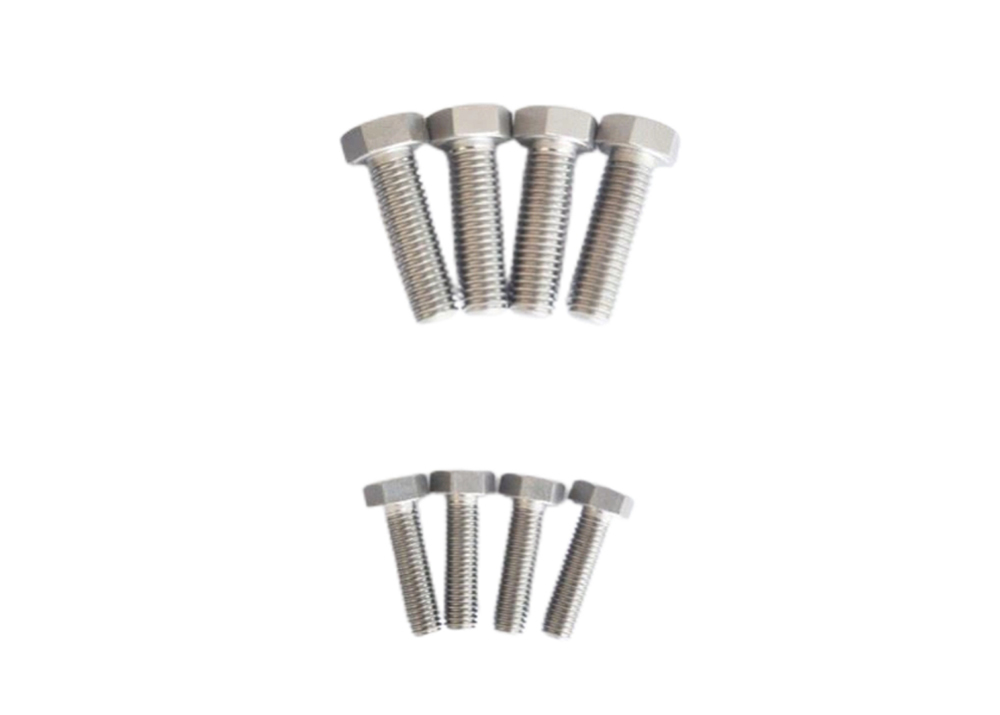 External Hex Head Pure Titanium Screws Titanium Bolts