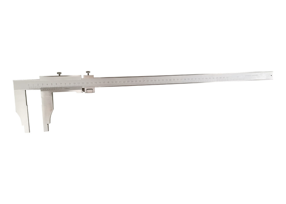 0-500mm Vernier Caliper with Long Jaws for Wide Size Measurement