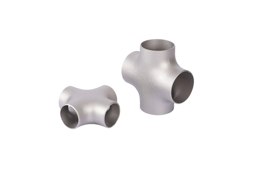 ASTM B16.9 Titanium Cross Fitting for Industrial Piping