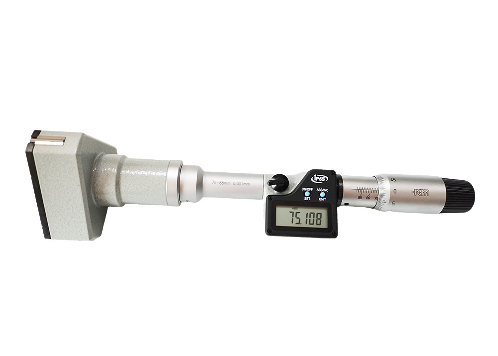 Digital Three Point Internal Micrometer Precision Bore Gauge for ...