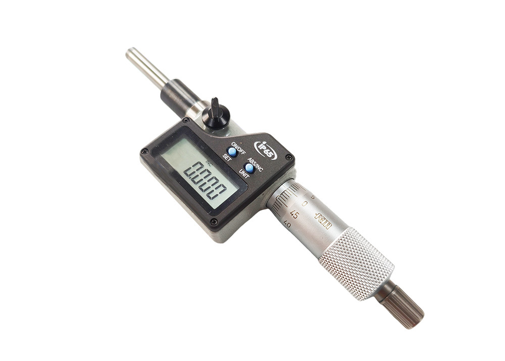 Digital Micrometer Head with 0-25mm and IP65 Protection Degree