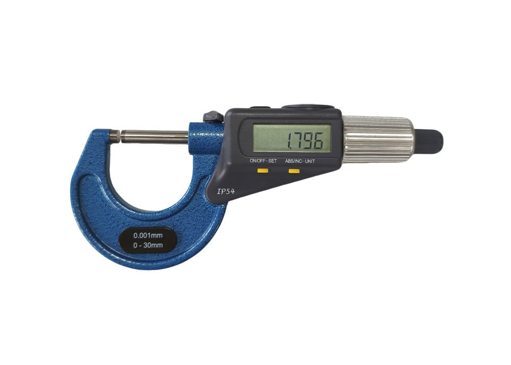 Popular 0-30mm IP54 Protection Degree Digital Outside Micrometer