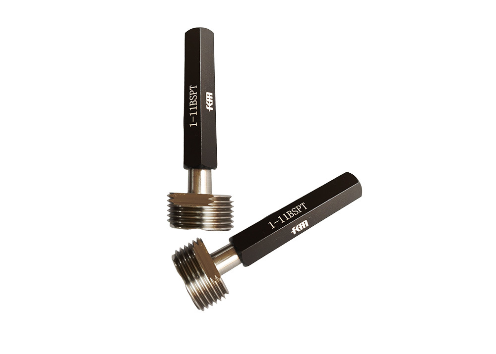 1"-11 BSPT Thread Plug Gauge for Sealing and Mechanical Connections in ...