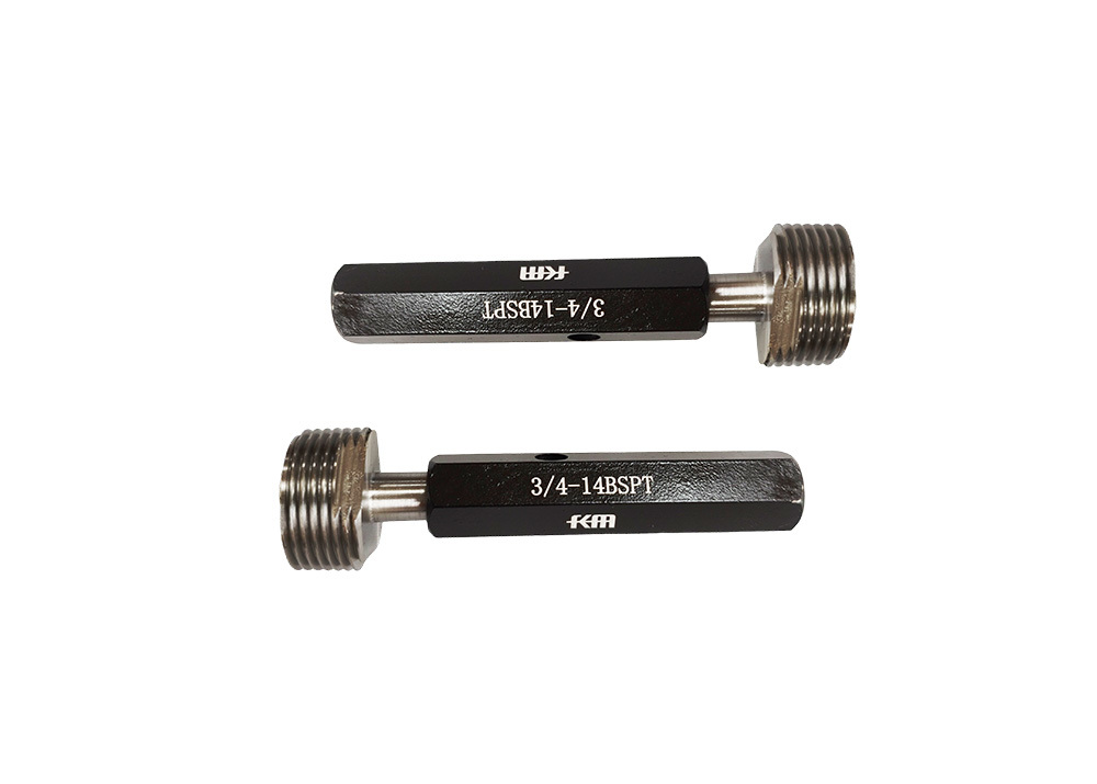 3/4′′-14 BSPT Thread Plug Gauge for Measuring and Verifying Tapered ...