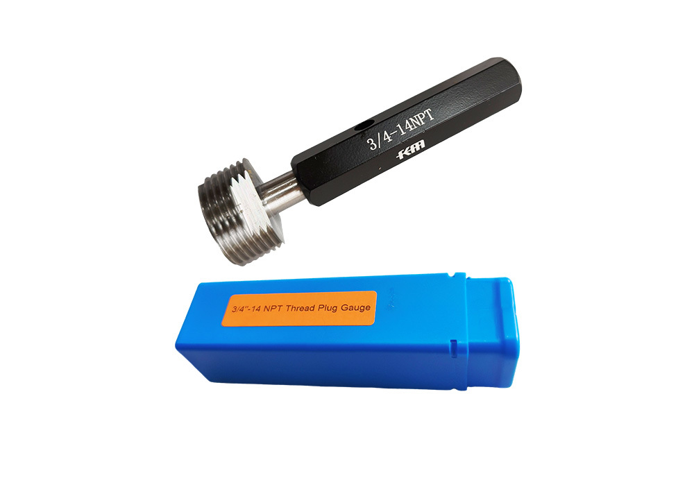 High Quality 3-4''-14 NPT Taper Pipe Thread Plug Gauge Go Nogo Design ...