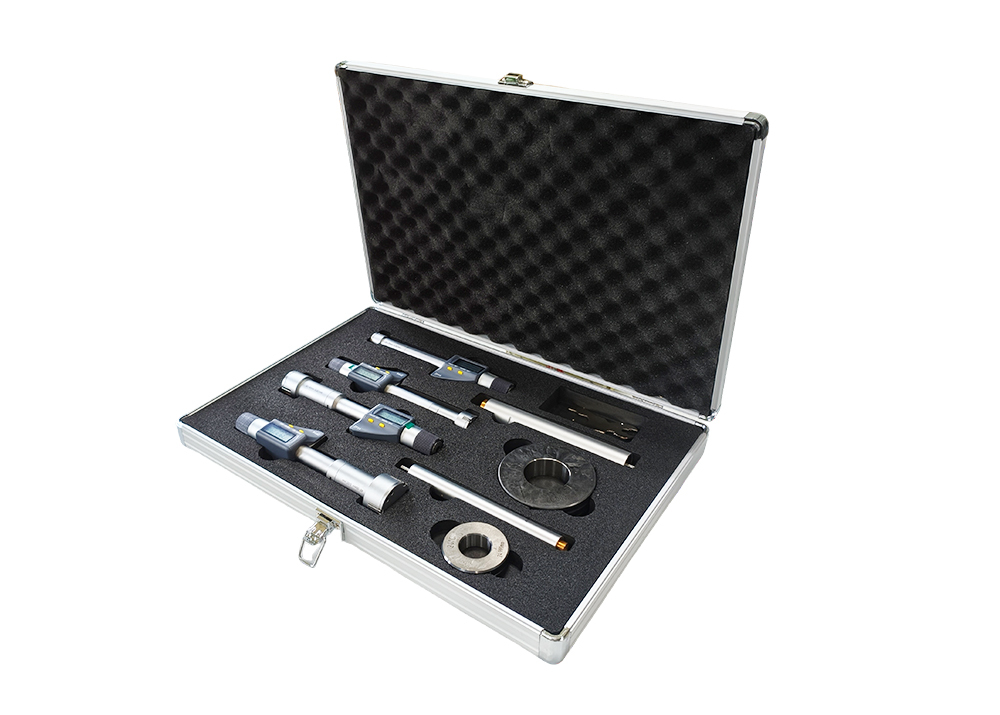 Electronic Digital Three Point Internal Micrometer Set with IP54 ...