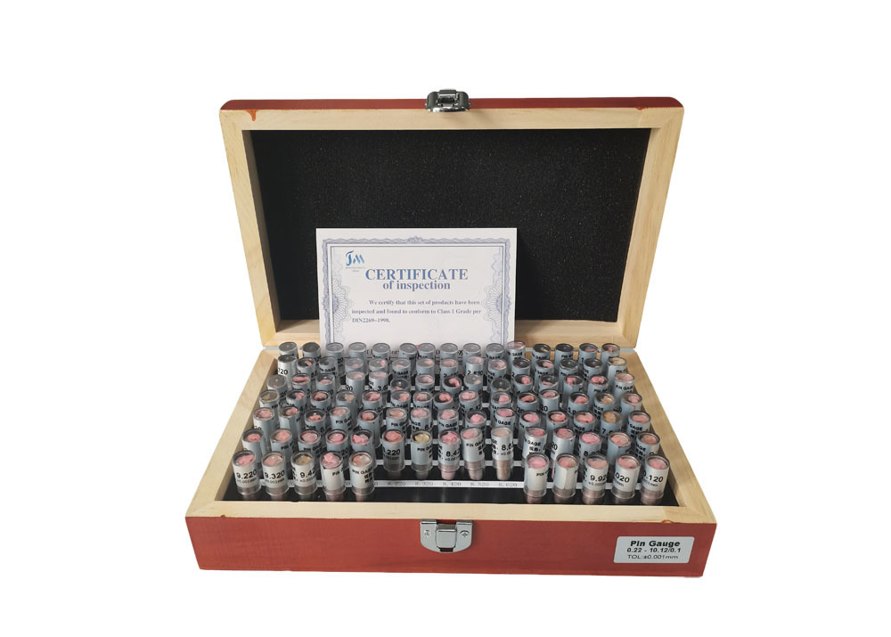 Precision Pin Gauge Set 0.22-10.12mm for Dimensional Inspection