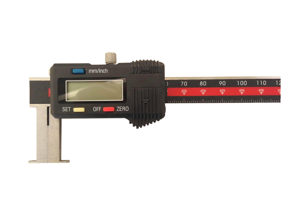 Digital Inside Groove Caliper with Flat Points for Internal Groove ...